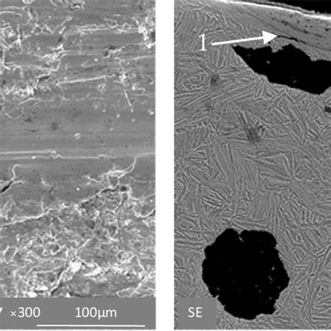 Surface Morphology A And Microstructure B Of The Adi 250 6h Samples