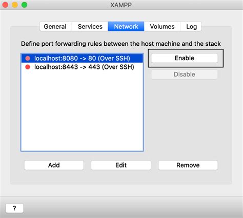 xampp localhost port 8080