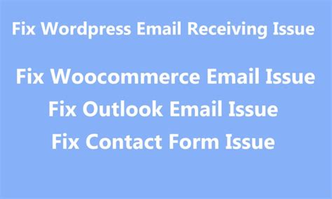 fix wordpress woocommerce not sending emails and smtp errors by