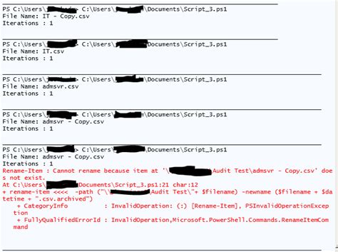 loops powershell foreach only looping once stack overflow