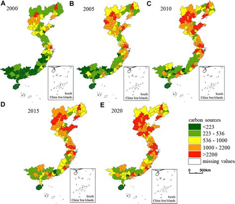 Frontiers The Temporal And Spatial Pattern Evolution Of Land Use