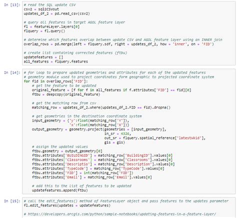 updates parameter is invalid an item with the esri community
