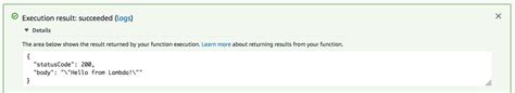 tutorial create an aws lambda function with node js®