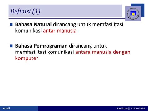 Komputasi And Pemrograman Ppt Download