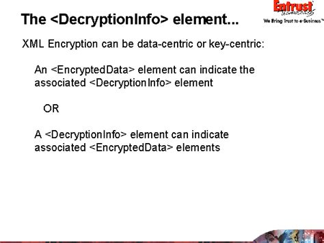 xml encryption applications and proposal overview