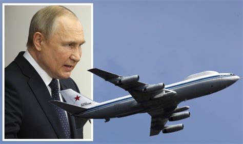 Putin Doomsday Plane Seen Near Moscow As Flying Kremlin Takes To