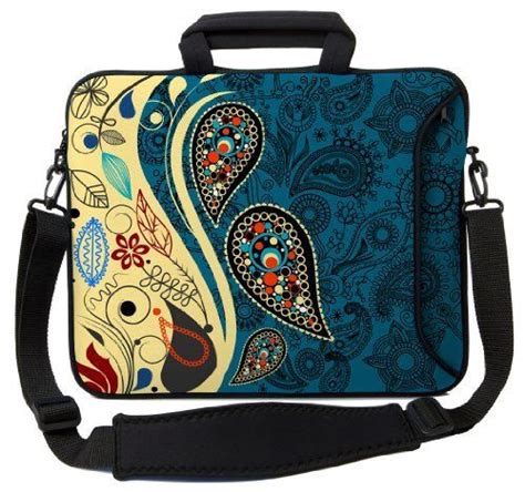 Designer Sleeves Paisley Fashion Executive Case For 17 Inch Laptop