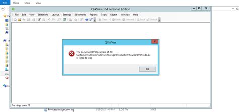 solved document failed to load in qlikview desktop qlik community