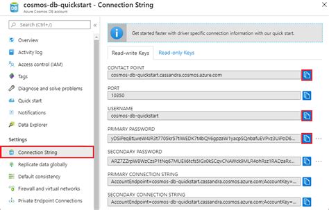 quickstart api for cassandra with cqlsh azure cosmos db microsoft
