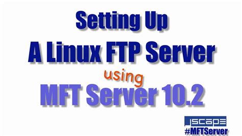 setting up a linux ftp server using mft server 10 2 benisnous