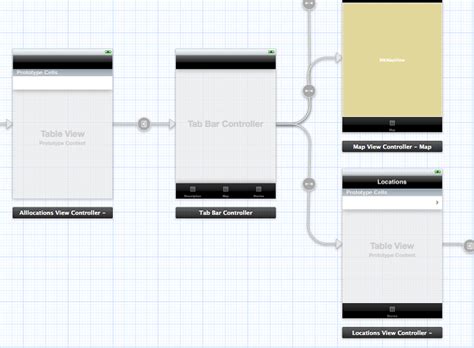 ios linking two tableviews through a tabbar stack overflow