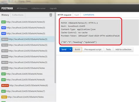the asp mvc club how to send an patch request to