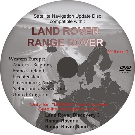 Landrover Sat Nav Update Discs Map Dvd 2025