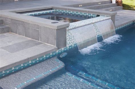 Glass Mosaic Hot Tub Installation Gallery Pool Remodel Swimming