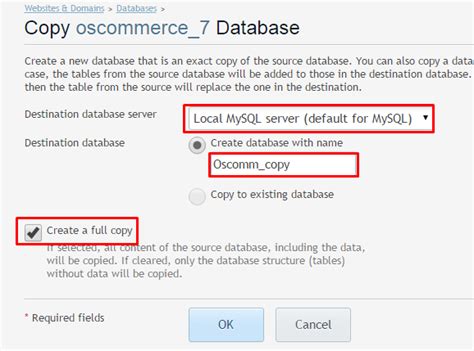 How To Copy A Database In Plesk12 Windows Hivelocity Hosting