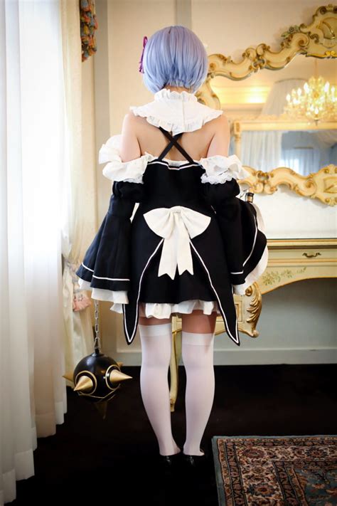 Sexy Rem Ero Cosplay “has Pussy Keyhole Lingerie ” – Sankaku Complex