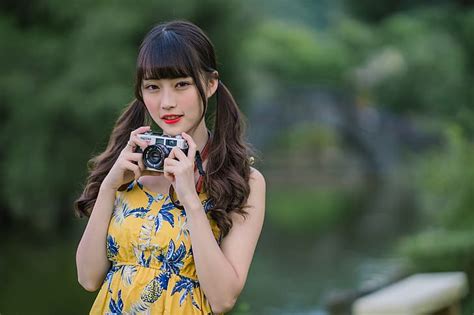 Online Crop Hd Wallpaper Asian Model Women Long Hair Dark Hair