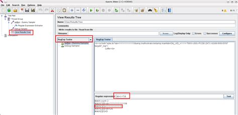 why does the following regex extractor of jmeter always returning the