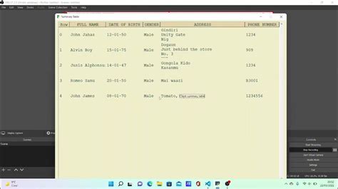 how to develop a database using python demo on what to expect