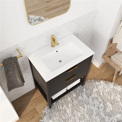 Millwood Pines 30 Single Bathroom Vanity With Ceramic Top And Reviews