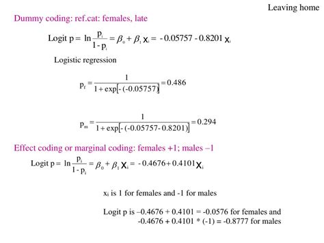 ppt logit model logistic regression and log linear model a