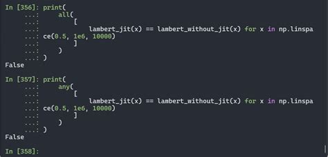 python different result when using numba stack overflow