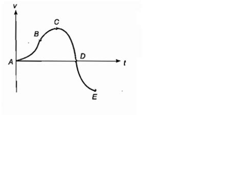 The Velocity Time Graph Of A Particle Moving Along X Axis Is Shown