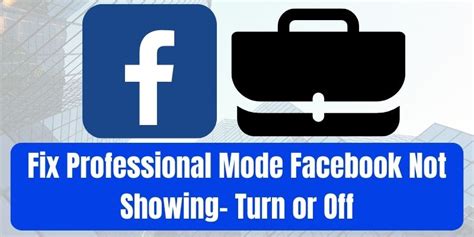 Fix Professional Mode Facebook Not Showing Sociallypro