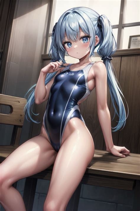 貧乳競泳水着少女cg集 [ふぉふぉ狐] Dlsite R18