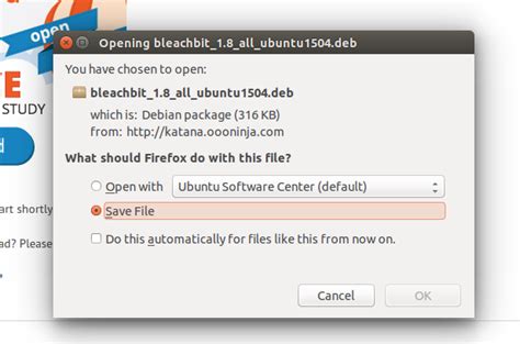 open source cleaner bleachbit 1 8 is out now install it
