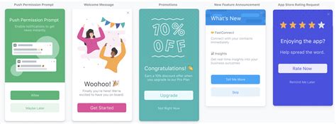 in app messages quickstart