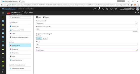 azure traffic manager part two