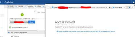 trying to share folder with guest but access denied page 2
