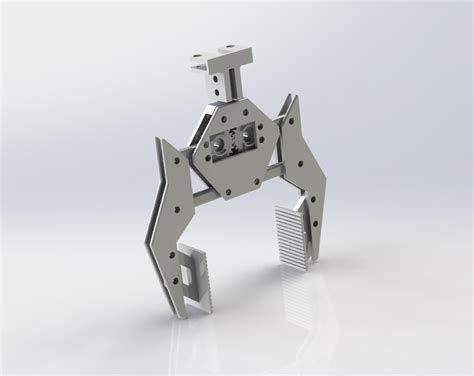 机器人抓手 Solidworks 2018 模型图纸下载 懒石网