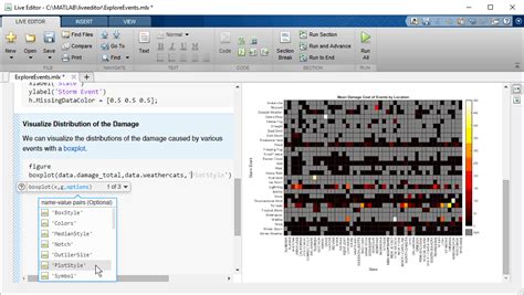 create an executable notebook using the matlab live editor matlab