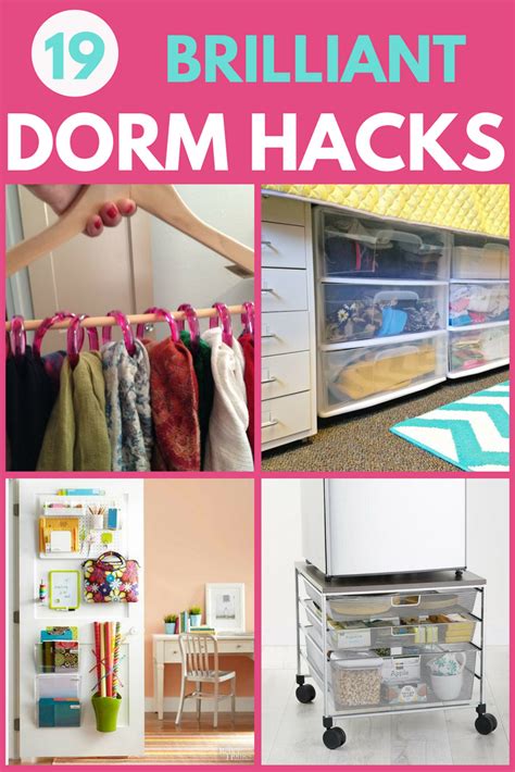 Dorm Room Organization Great Hacks For Organizing A College Dorm Room