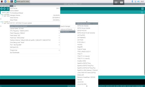 arduino er install arduino esp32 2 0 0 alpha1 on arduino