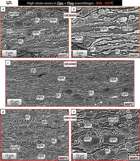 Sem Bse Images Representative Of Microstructures Observed In The