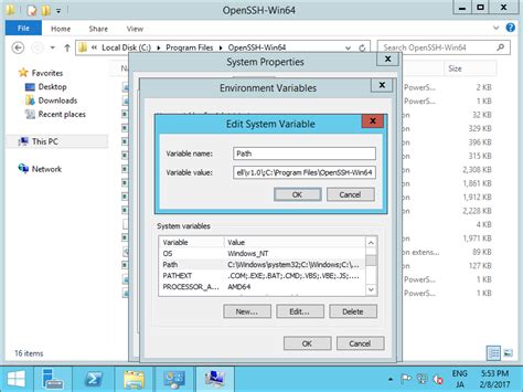 install openssh on windows server 2012 develop paper