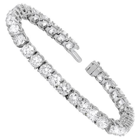 Diana M 15 00 Carat Diamond Tennis Bracelet For Sale At 1stdibs 15