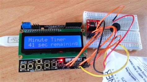 arduino lcd clock youtube