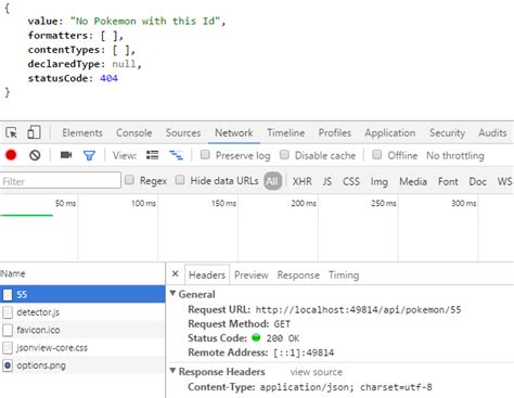 c asp core error json stack overflow