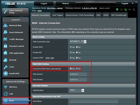 Astrill Setup Manual How To Configure Dns On Asus Merlin Firmware