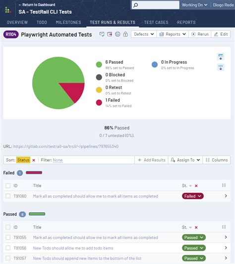 integrating with gitlab ci cd testrail support center