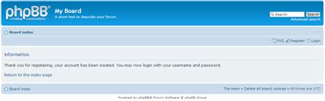 how to create a user in phpbb 3 0 inmotion hosting support center