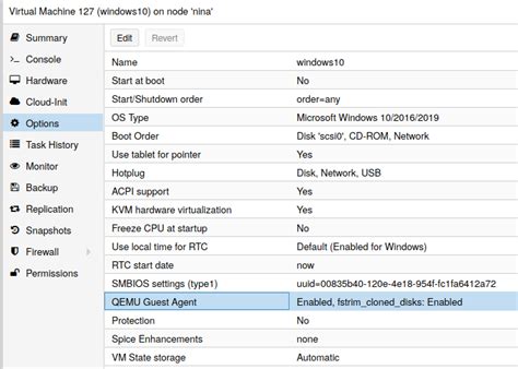 qemu guest agent proxmox ve