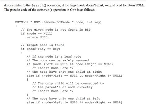 solved 3 1 create a bst in c create the files bstnode h