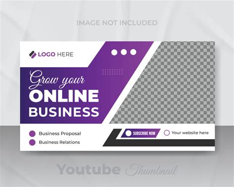 Digital Marketing Online Business Video Thumbnail Unique Business