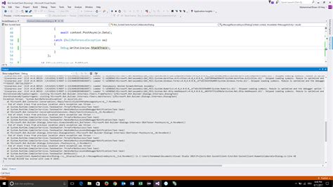 c sockets nullreference exception stack overflow