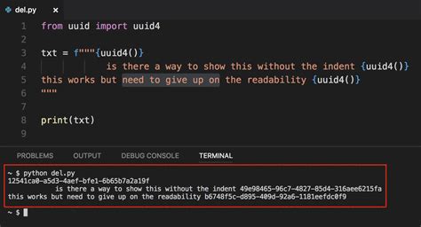 python triple quote escape